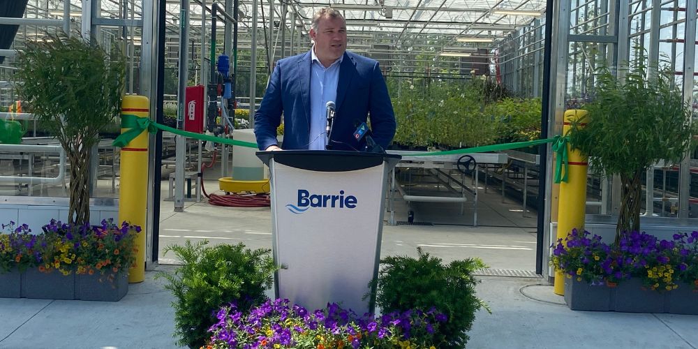 City of Barrie unveils new 14,000 square-foot greenhouse