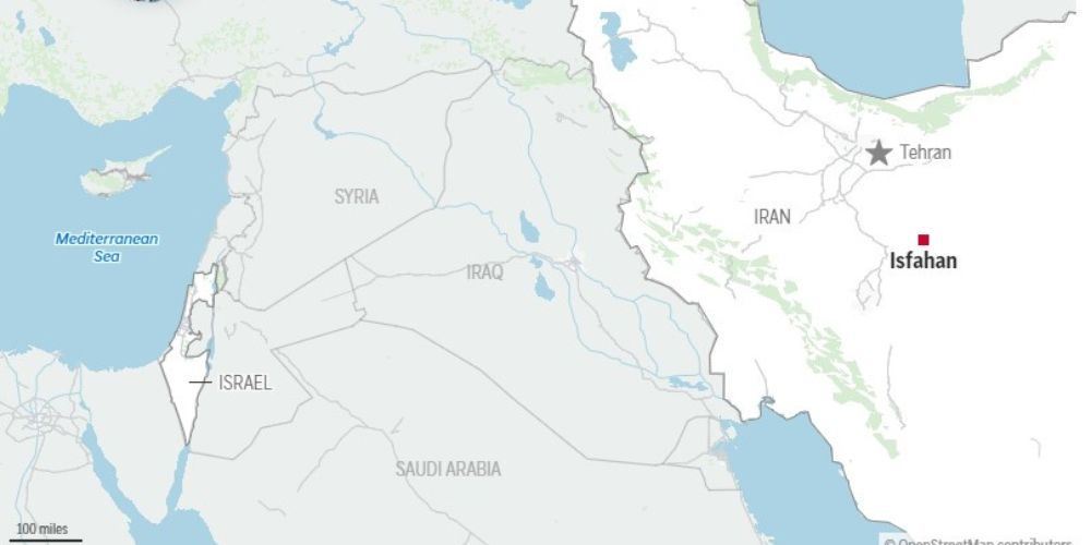 Iran fires at suspected Israeli attack drones near Isfahan air base and ...