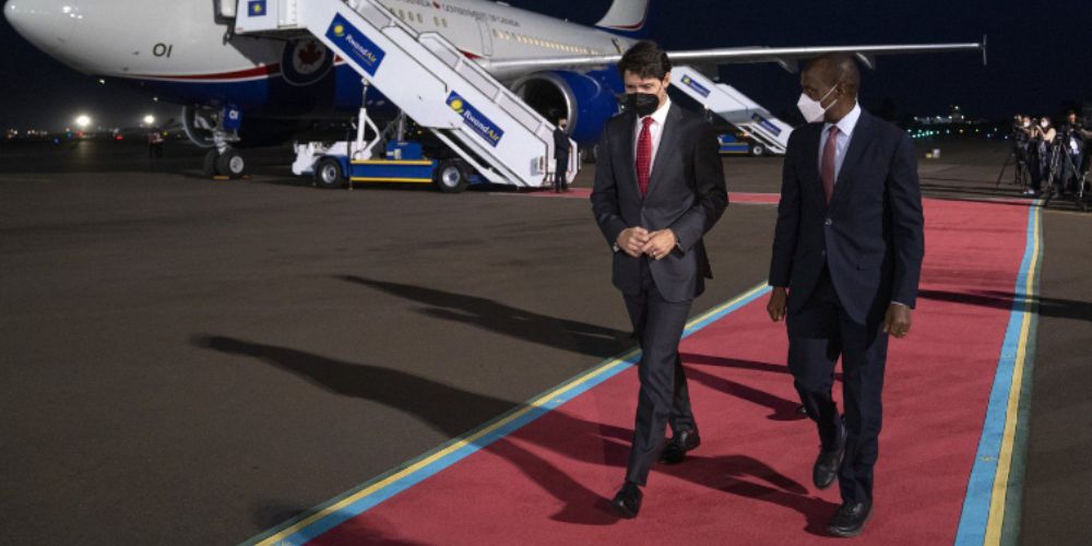 Canada announces Rwanda embassy as Trudeau arrives for 10-day foreign trip