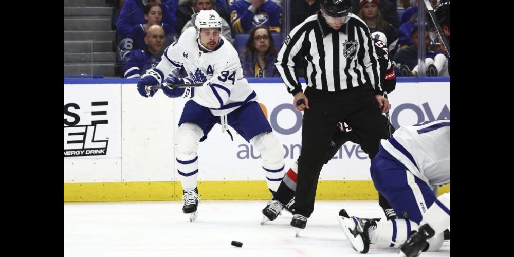 Matthews scores 60th as Maple Leafs blank Sabres 3-0 | Barrie 360
