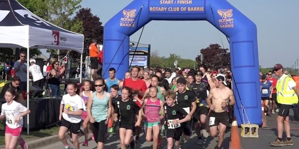 Rotary Club of Barrie hosts first in-person 'Fun Run' in two years ...