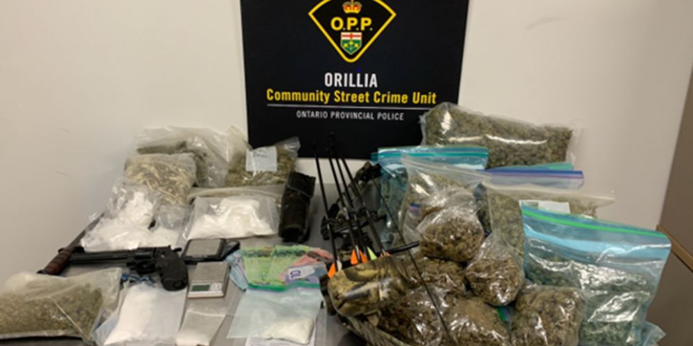 Drugs, weapons seized from Orillia home: OPP