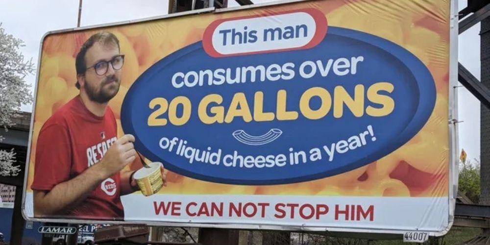 A cheesy prank goes viral, pokes fun of co-worker's lunch addiction