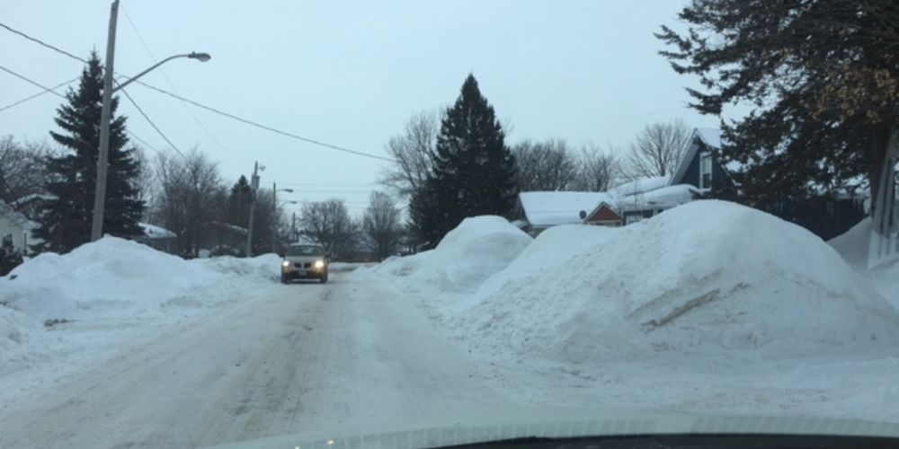 Winter Storm Starting To Ease In The Barrie Area But Slowly