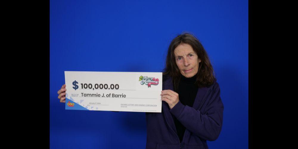 Barrie woman nets $100,000 with Merry Millions | Barrie 360