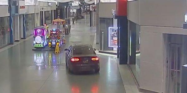 YRP release video of vehicle smashing through Vaughan Mills mall