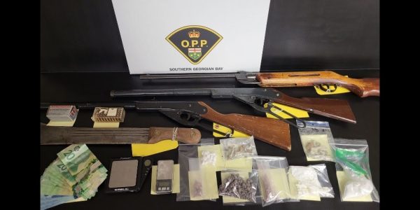 Drugs, weapons seized, charges laid in standoff incident in Midland: OPP