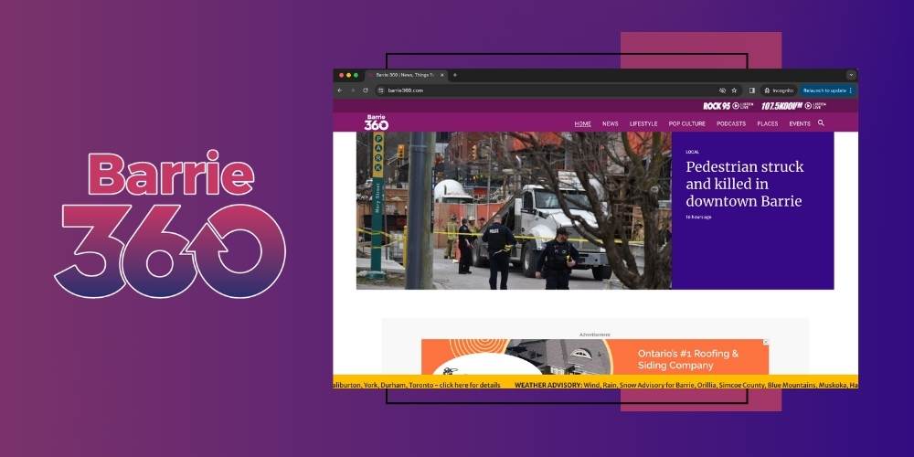 Barrie 360s fresh look: New website to keep you in the know!