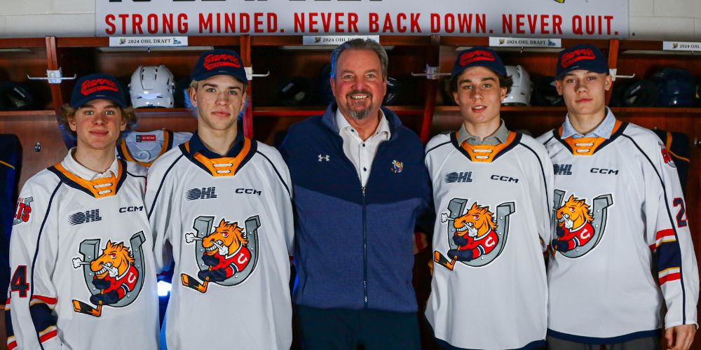 Fifth overall pick Vaughan 'fits the bill' for Colts in OHL draft