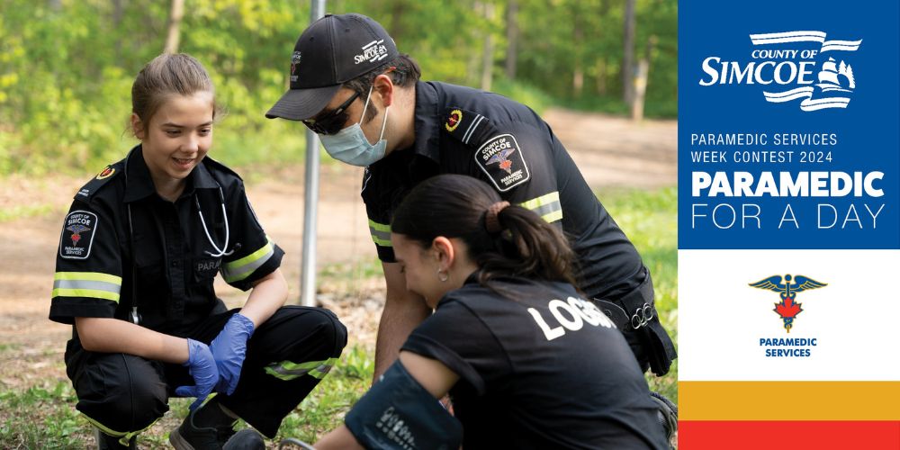 County of Simcoe launches Paramedic for a Day Contest