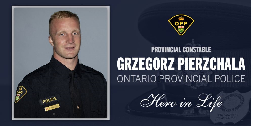 Nearly $20,000 raised by inaugural OPP Constable Greg Pierzchala ...