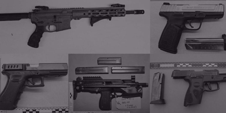 'Largest seizure of handguns and assault-style rifles in the province's ...