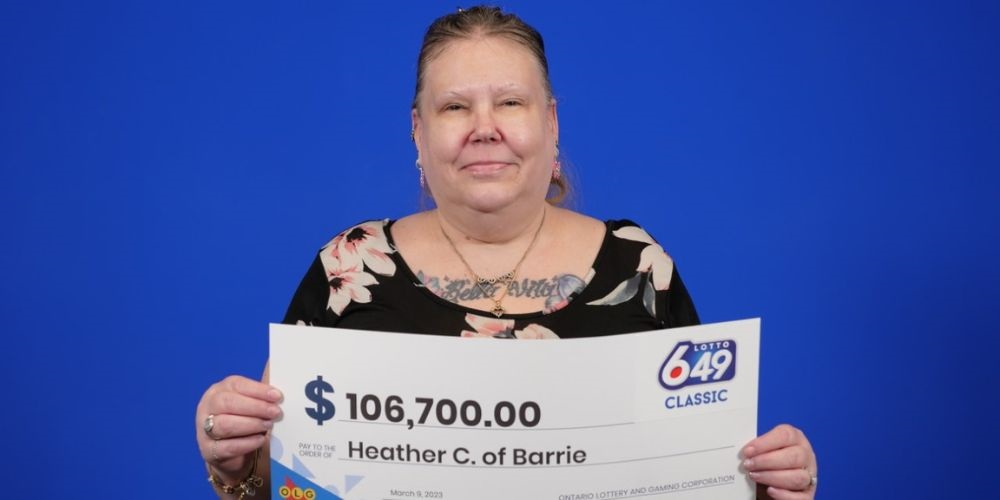 Barrie woman cashes in with Lotto 6/49 | Barrie 360