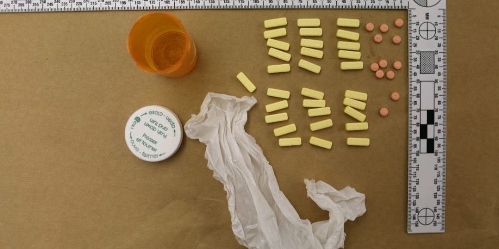 Weapon, drugs seized by Nottawasaga OPP, two males charged | Barrie 360