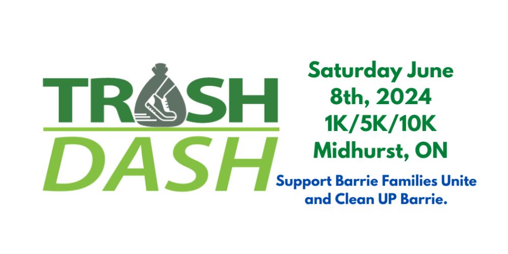 Barrie's first Trash Dash: Get fit, help out, and win prizes!