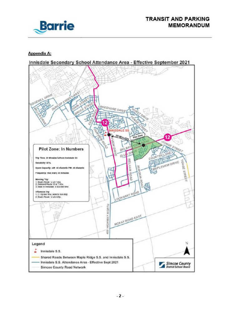 Pilot program to get more kids riding Barrie Transit instead of school buses