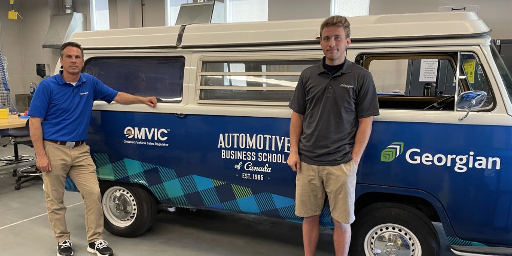 An electric conversation: Georgian College professor, student talk VW ...