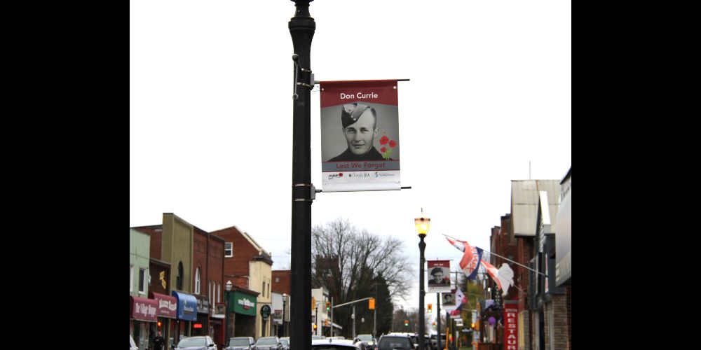 New street banners added to series honouring local veterans in Elmvale