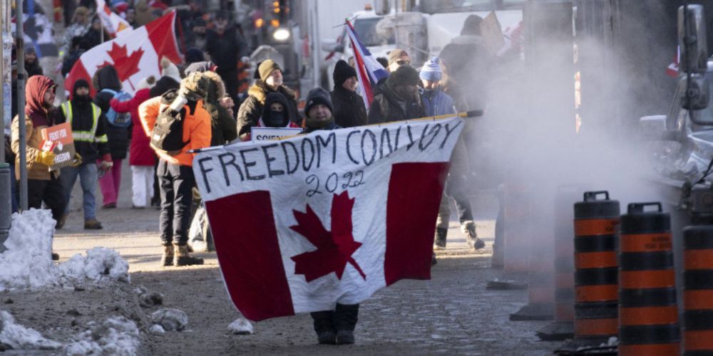 'Freedom Convoy' protest voted news story of the year | Barrie 360
