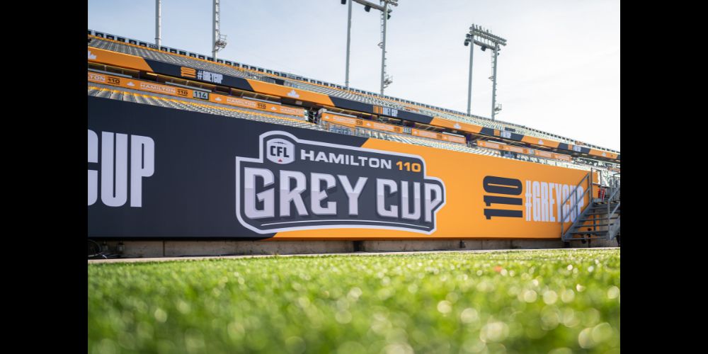 Barrie company dresses stadium and festival for Grey Cup