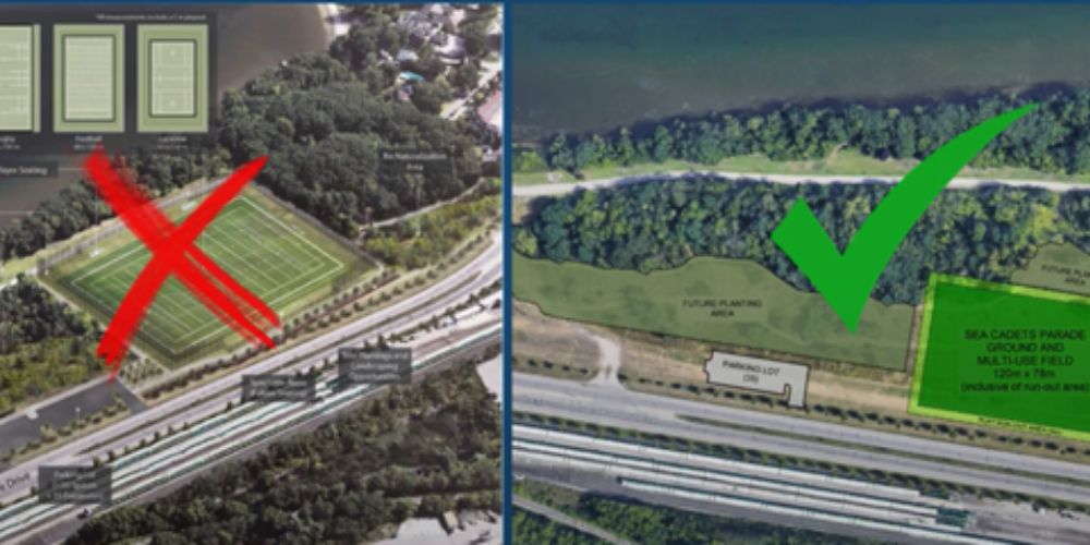 Planned sports field on Barrie's waterfront being put under the ...