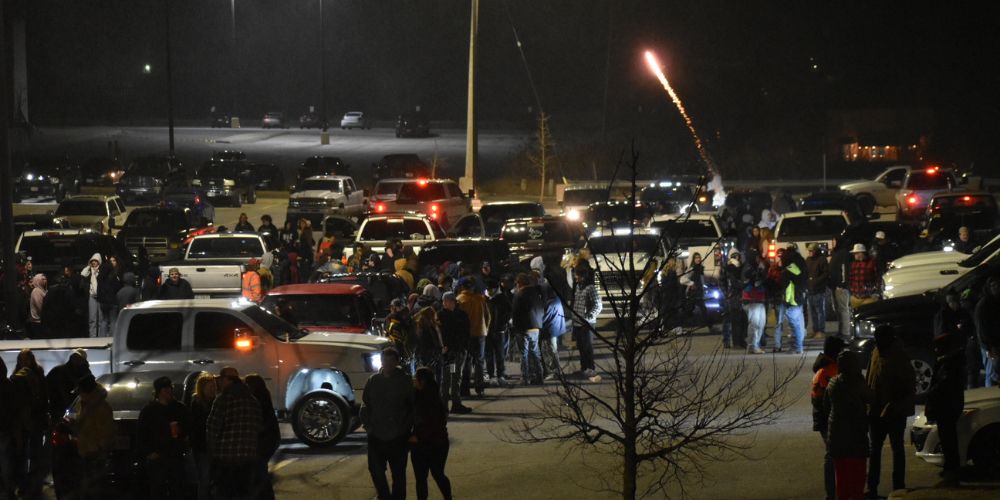 Unsanctioned truck rally at Georgian Mall in Barrie