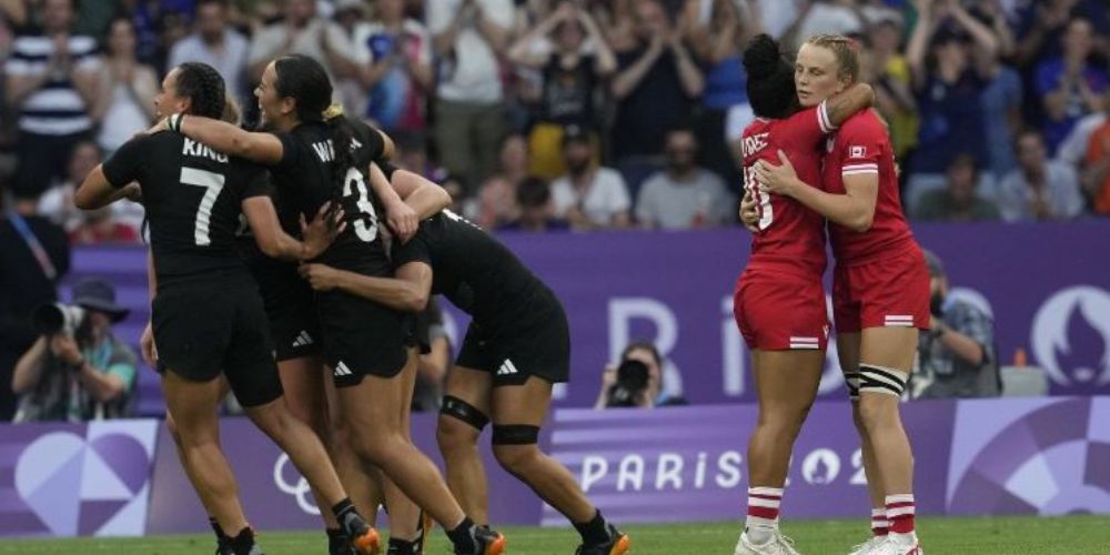 Canada takes women's rugby sevens silver in Paris after spirited loss ...