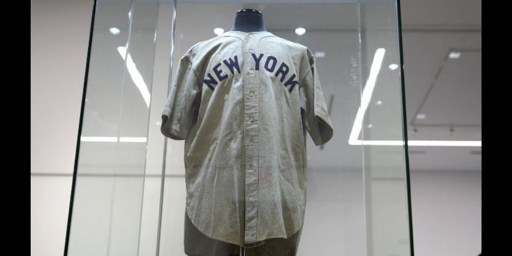Babe Ruth's 'called shot' jersey sells at auction for over $24 million