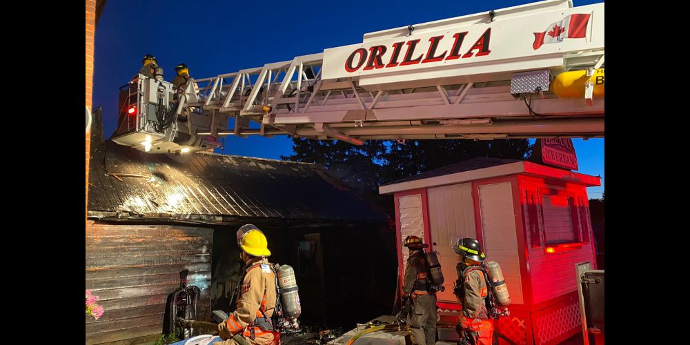 Orillia Fire officials say charging e-bike cause of garage blaze