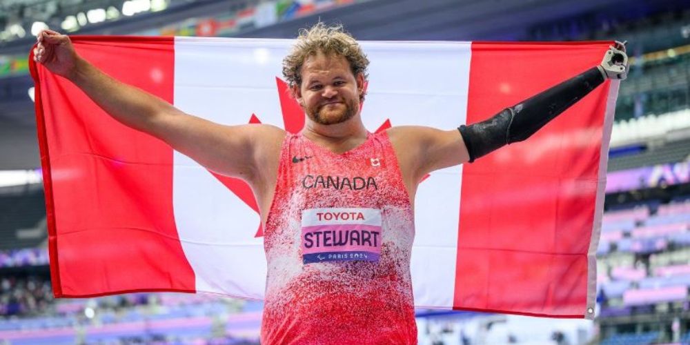 Canada's Greg Stewart repeats as Paralympic Games shot put champion