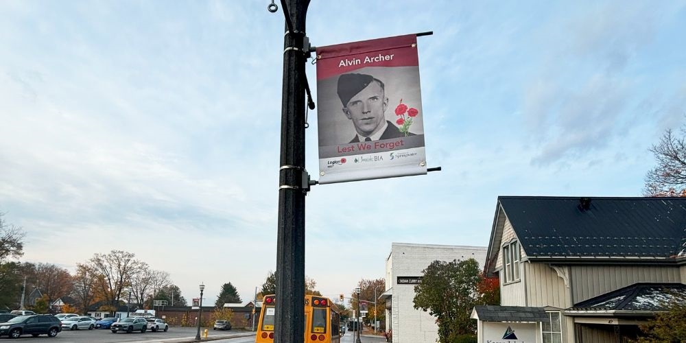 New street banners added to series honouring local veterans in Elmvale ...