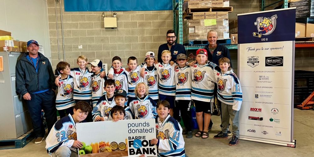 Barrie Colts U10B and U12A Blue rep hockey teams take action against ...