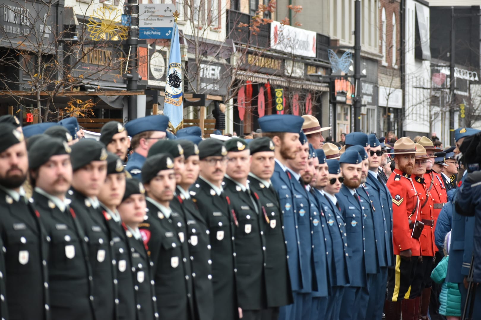 (Photo Gallery) Barrie's Remembrance Day parade and ceremony
