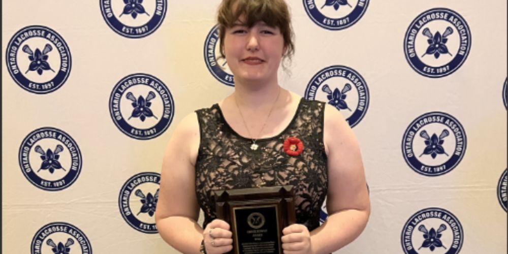 Barrie lacrosse goalie nets provincial award | Barrie 360