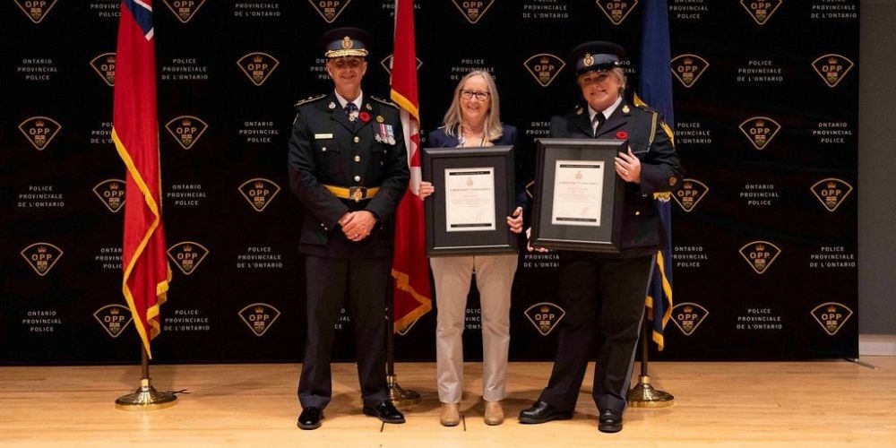 Nottawasaga OPP officer presented with an award for ongoing excellence ...