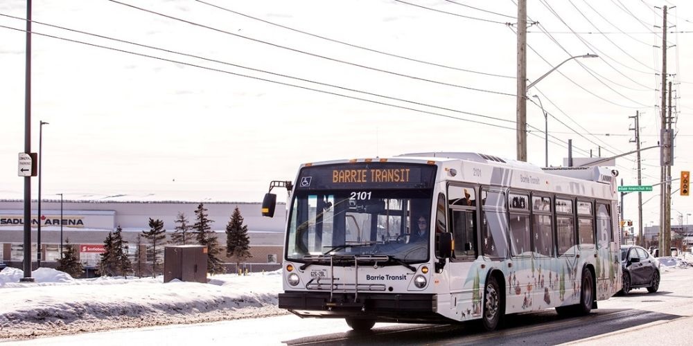 A pat on the back to Barrie Transit drivers