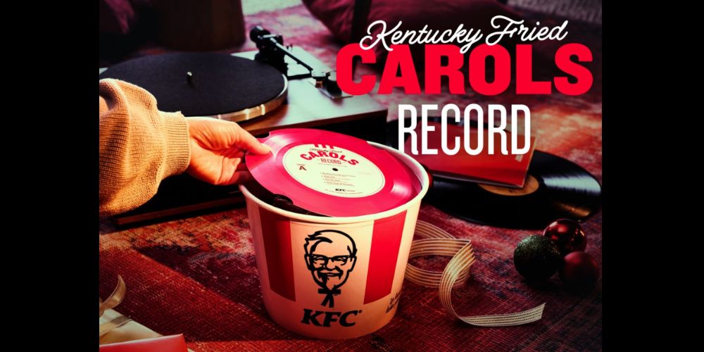 KFC is giving away chicken bucket lids that double as a working vinyl ...