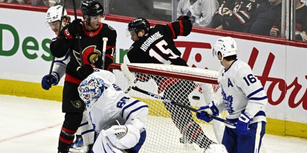 Pinto's thrilled Senators' lucky goal helps beat rival Leafs 2-1 ...