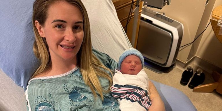Theo is first 2025 baby born at Collingwood hospital | Barrie 360