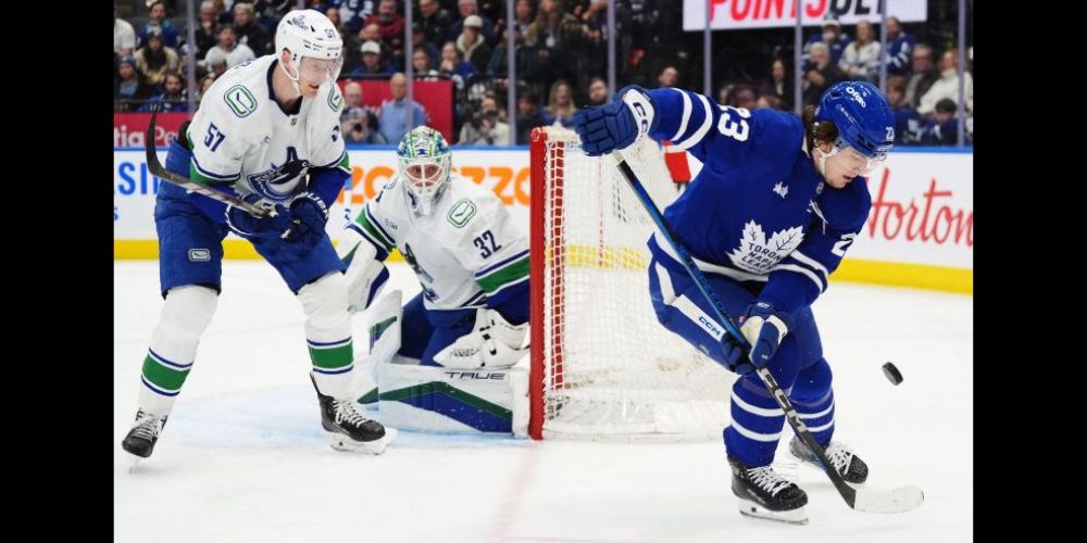 Canucks overcome travel woes to down Maple Leafs 3-0 | Barrie 360