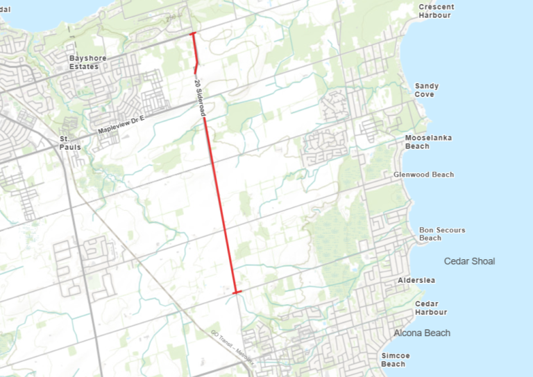 Numerous road closures in Springwater