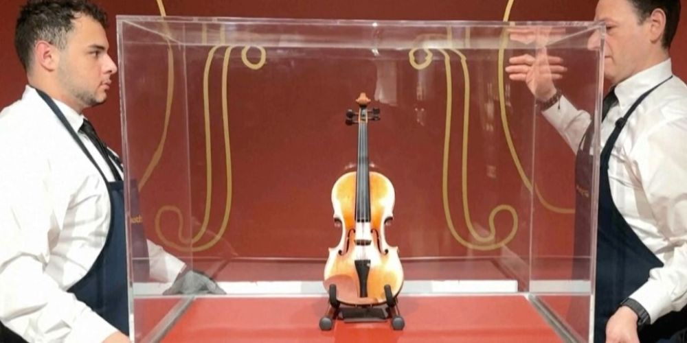 A 1714 Stradivarius violin up for auction could become most expensive ...