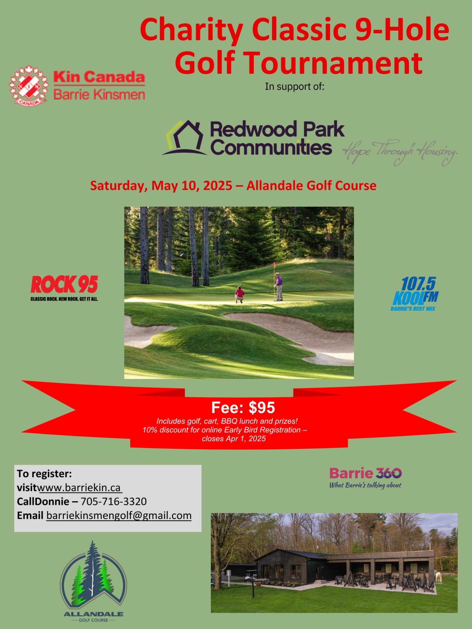 Barrie Kinsmen Charity Classic 9-Hole Golf Tournament | Barrie 360