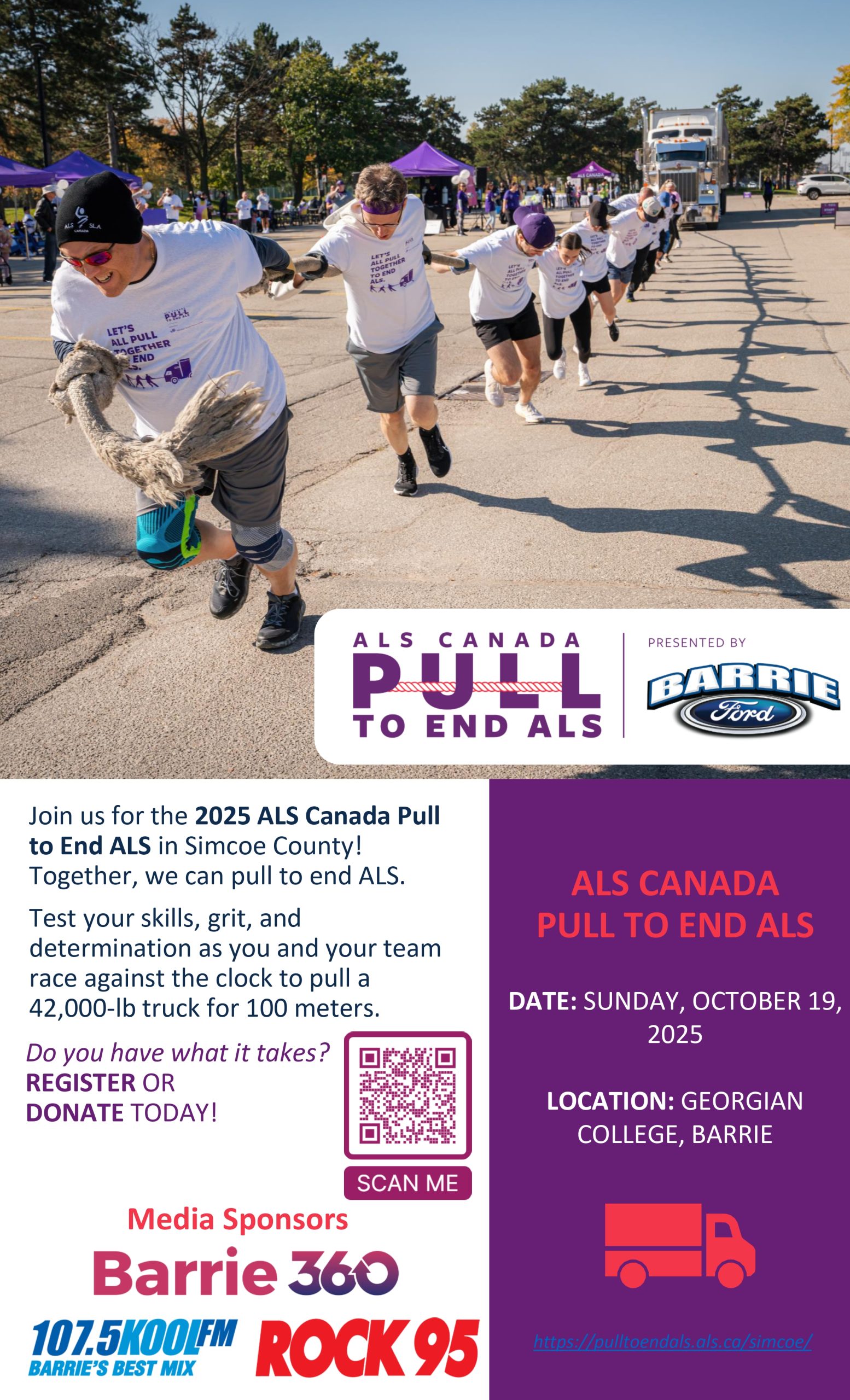 ALS Canada Pull To End ALS | Barrie 360