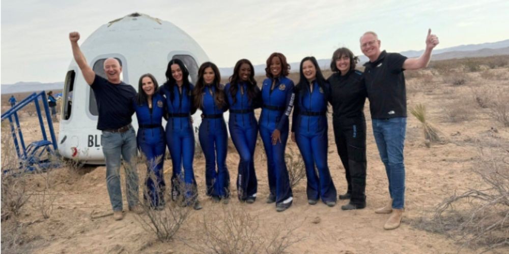 Blue Origin launches an all-female celebrity crew with Katy Perry ...