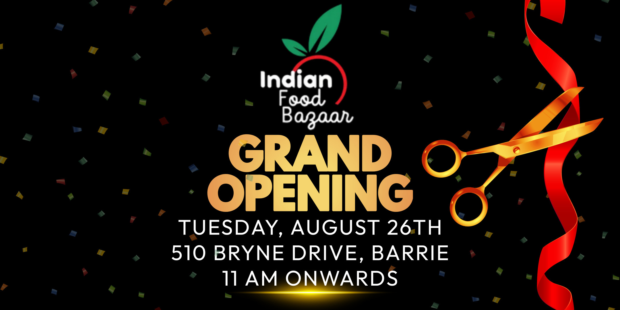 Grand Opening – Indian Food Bazaar | Barrie 360