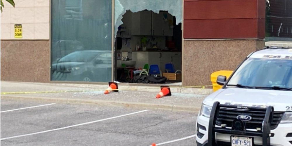 Child dead, nine others injured after car crashes into Richmond Hill ...