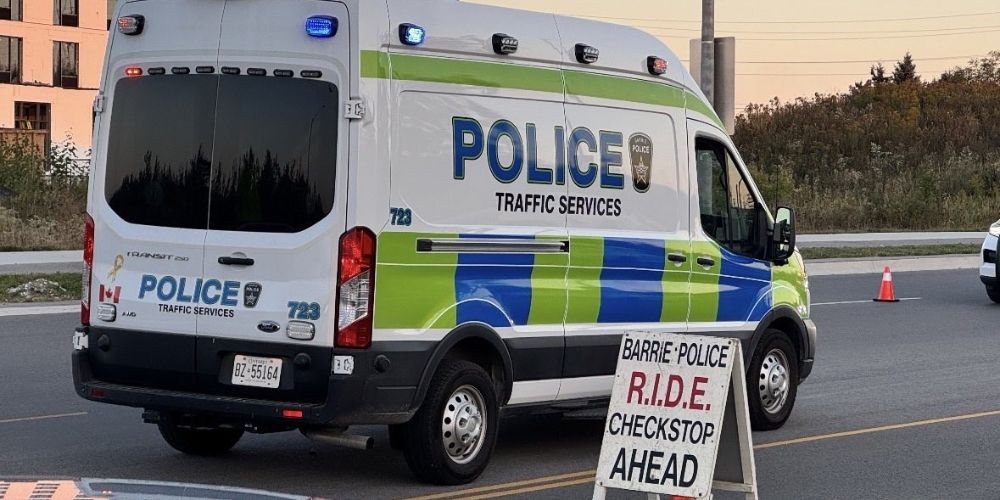 Barrie Driver Charged with Impaired Driving, Kids Were in Car