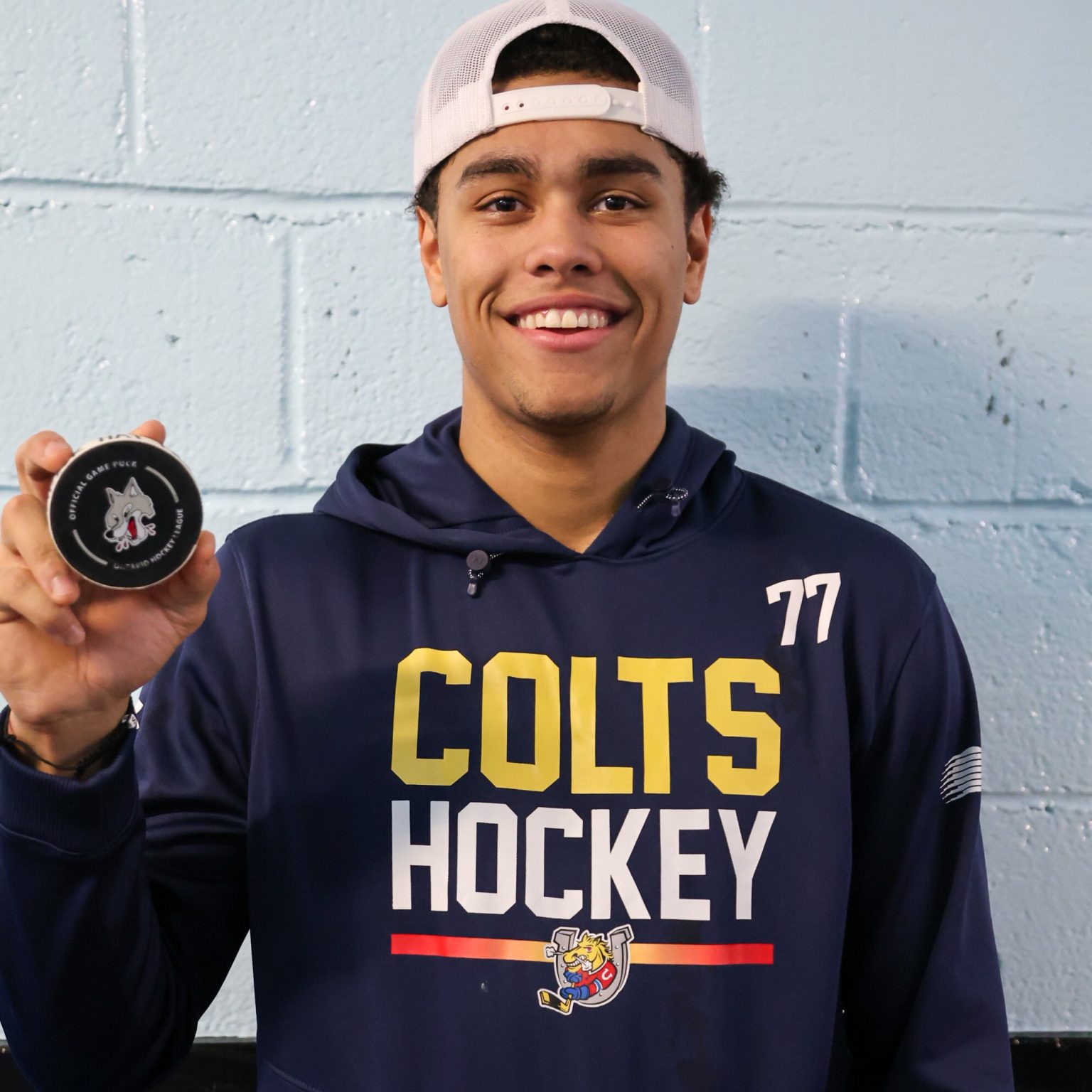 Aitcheson’s franchise record-setting hat trick leads Colts over Sudbury 6-3