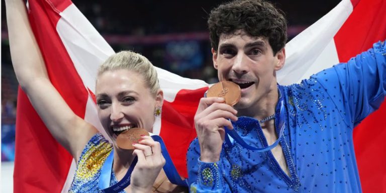 Canadian ice dancers Gilles, Poirier earn long-awaited Olympic bronze ...